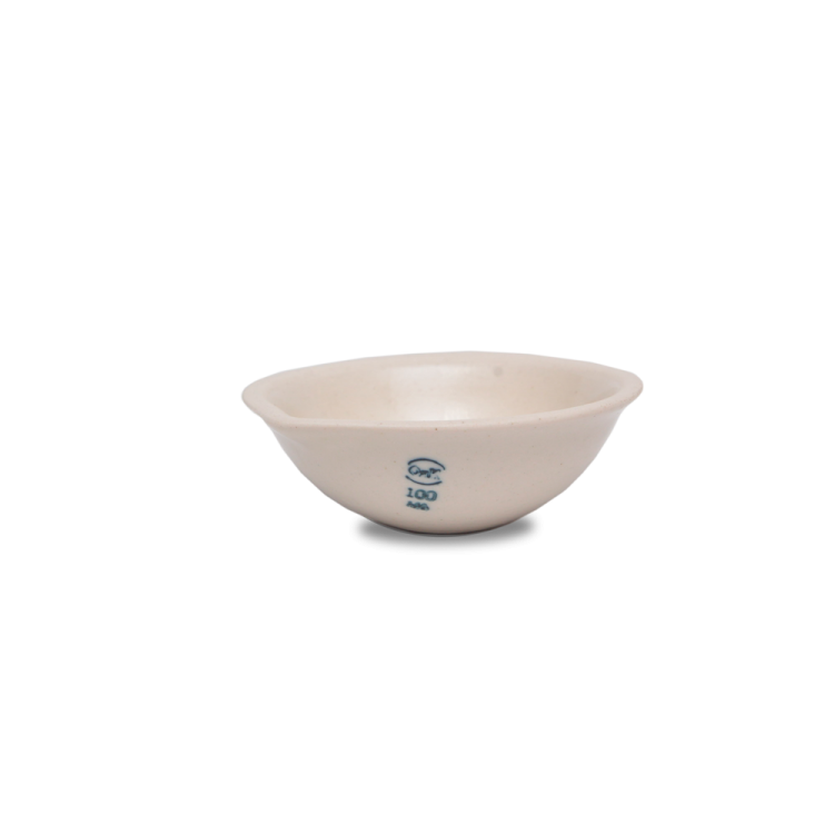 Чаша выпарительная №3 фарфоровая, 100 мл, 97х35 мм